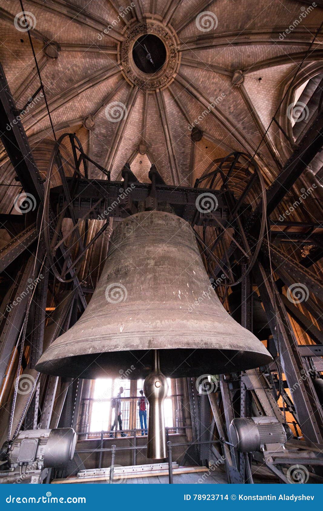 Giant Bell in Cologne Cathedral Editorial Stock Image - Image of europe ...