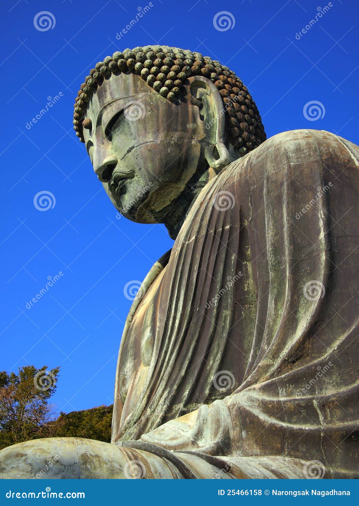 The Giant Buddha of Kamakura, Japan Stock Photo - Image of buddhism ...