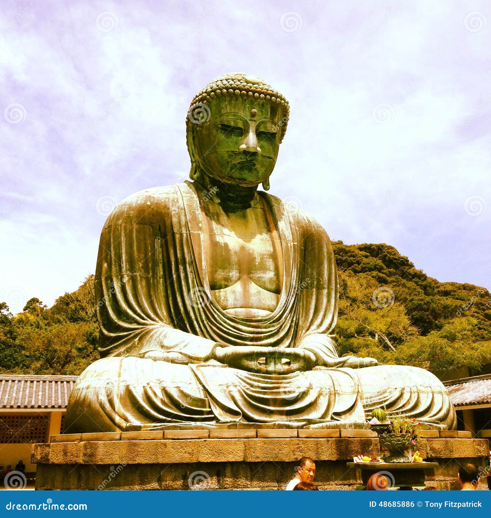 Giant Budha editorial photo. Image of wonders, japan - 48685886