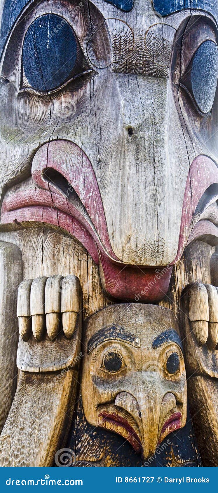 Giant Inuit Totem Stock Photo | CartoonDealer.com #7544418