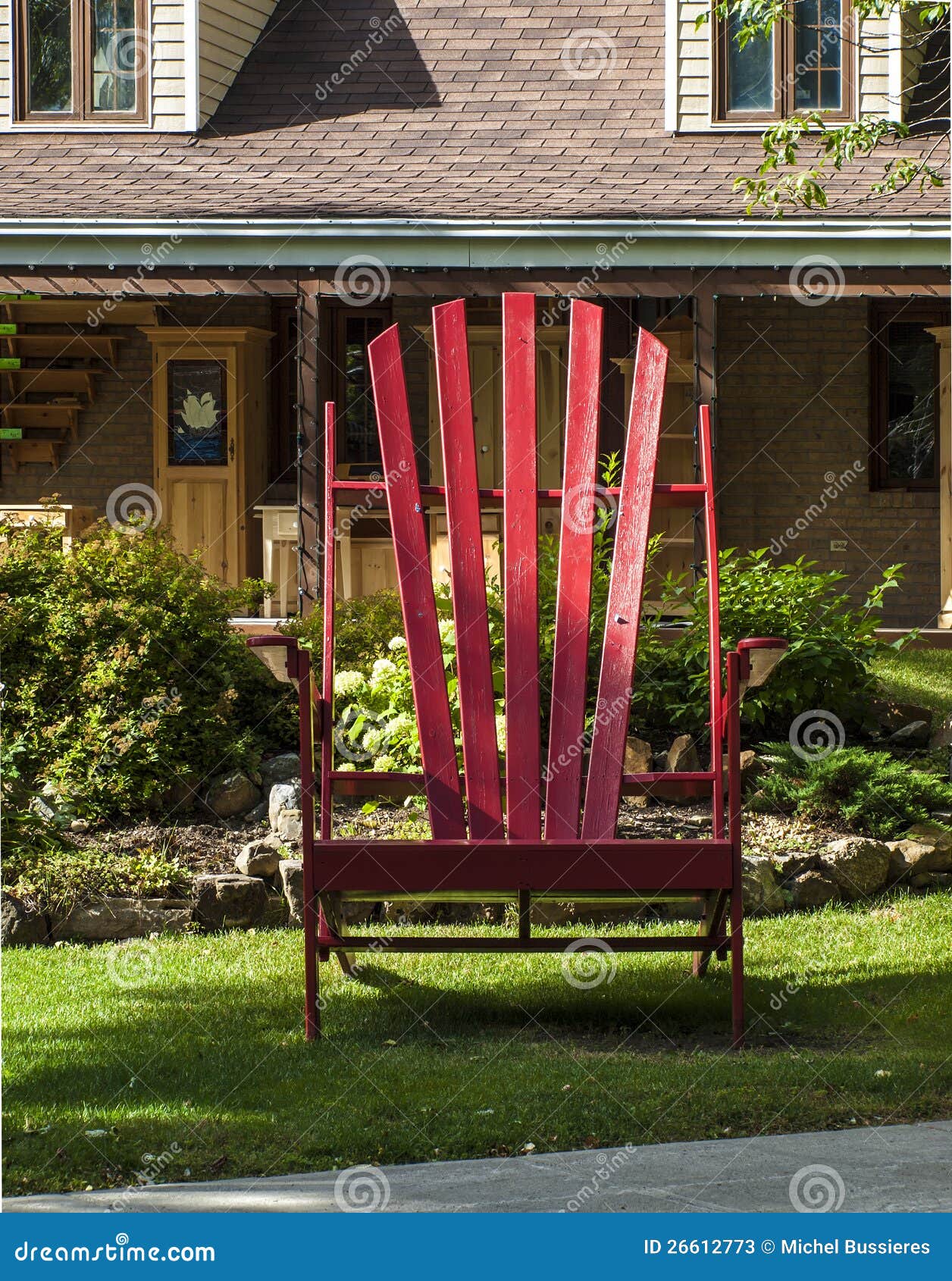 Giant chair stock image. Image of grass, green, plant - 26612773