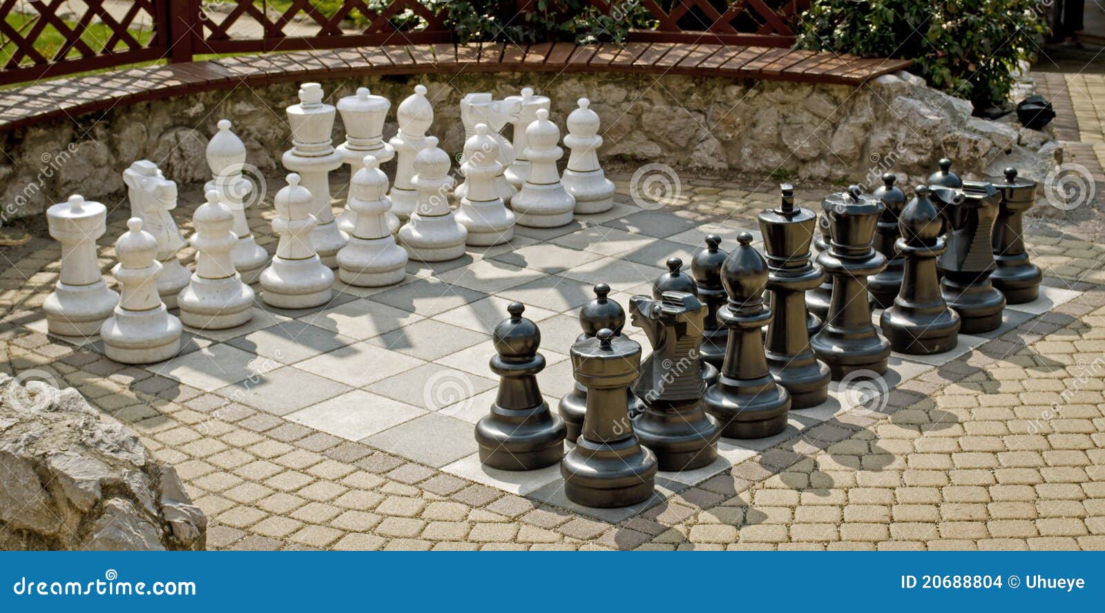 Giant Chess stock photo. Image of sport, winner, giant - 20688804