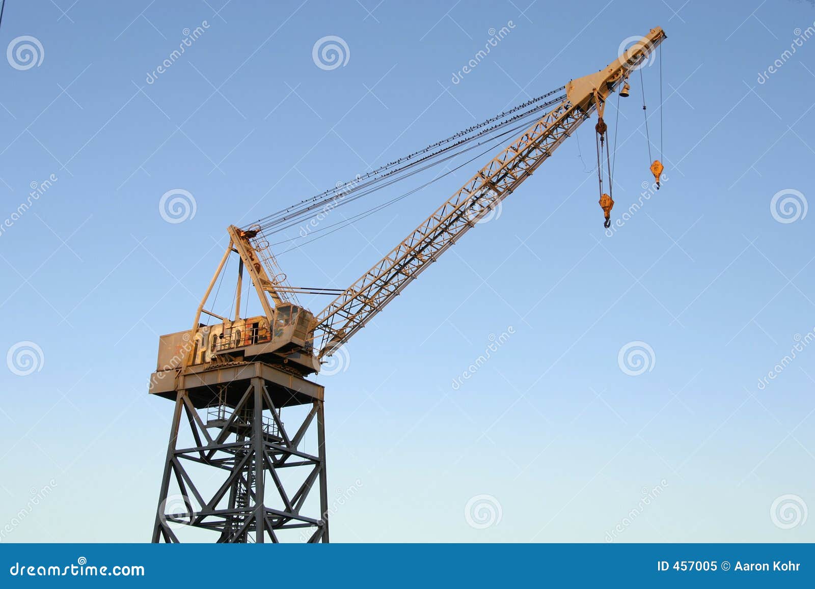 Giant Crane stock image. Image of maintenance, ship, yard - 457005