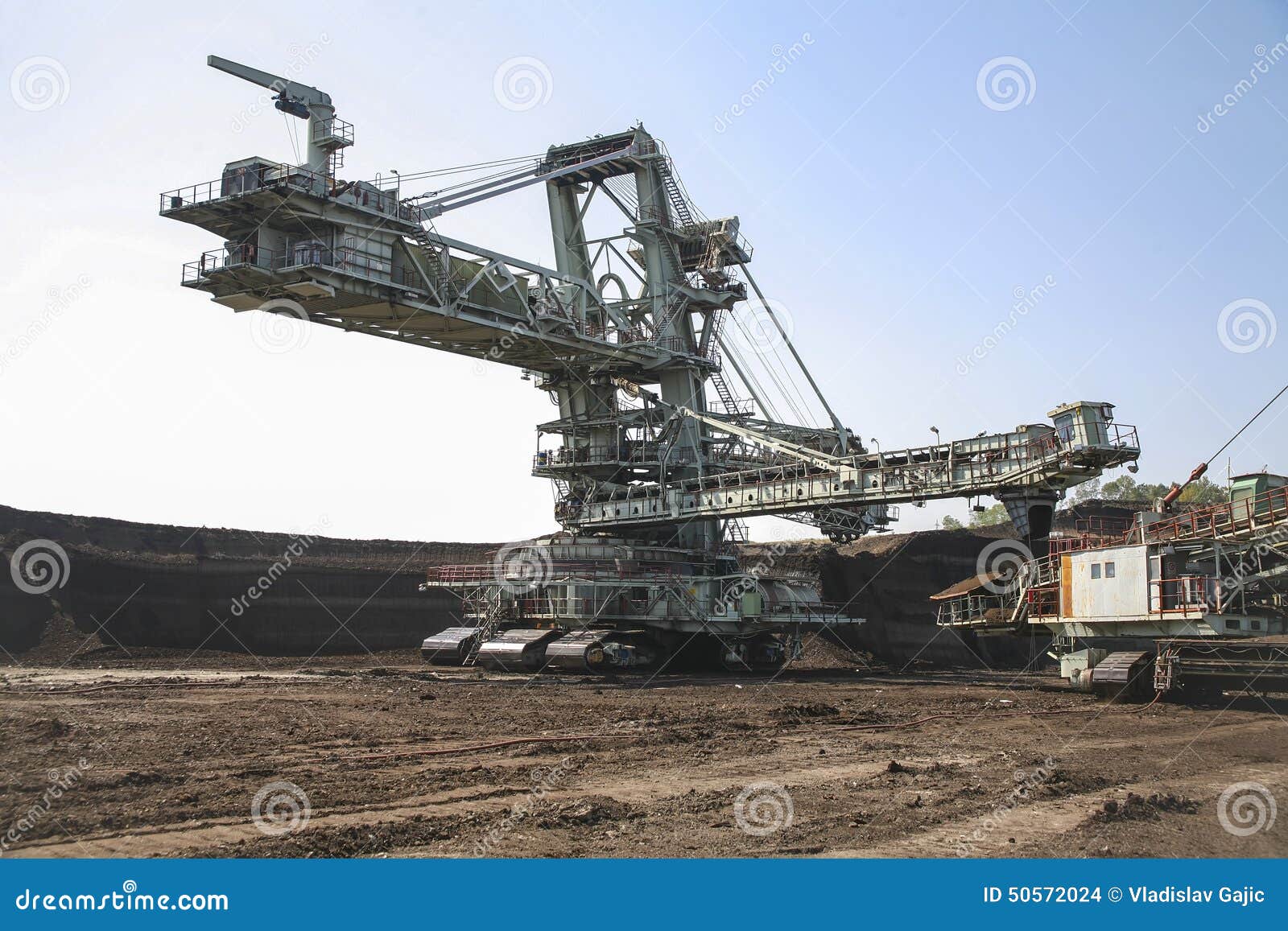 Giant Excavator, Giant Stacker, Absetzer Royalty-Free Stock Photo ...