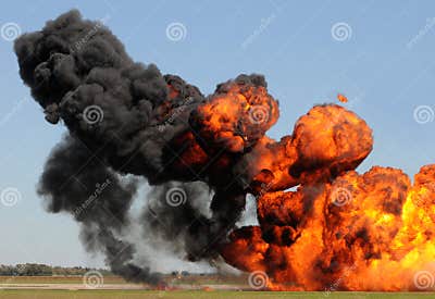 Giant explosion stock image. Image of black, danger, accident - 11628125