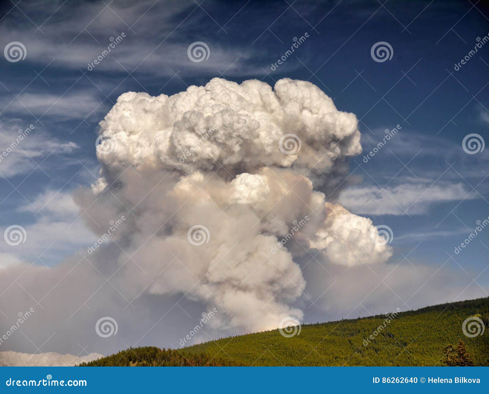 Giant Explosion stock photo. Image of fire, explosion - 86262640