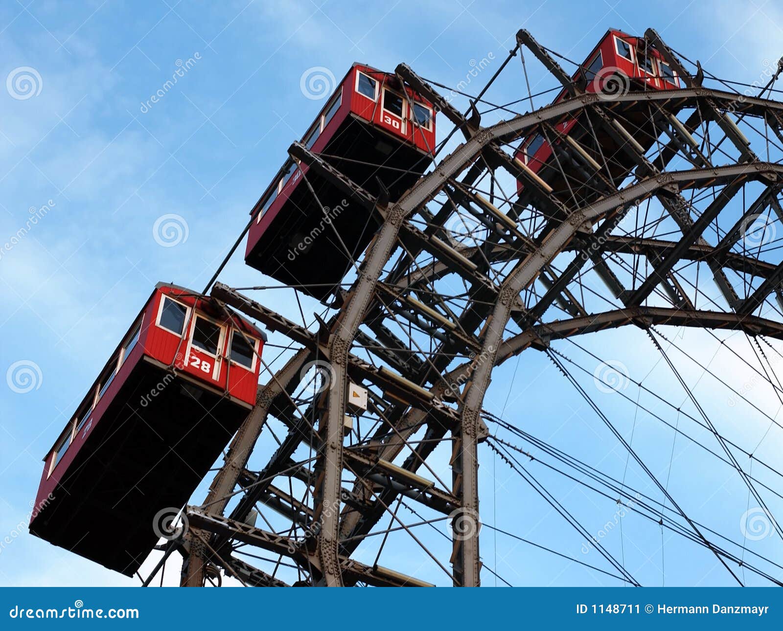 Giant Ferris Wheel in Vienna Stock Image - Image of giant, wheel: 1148711