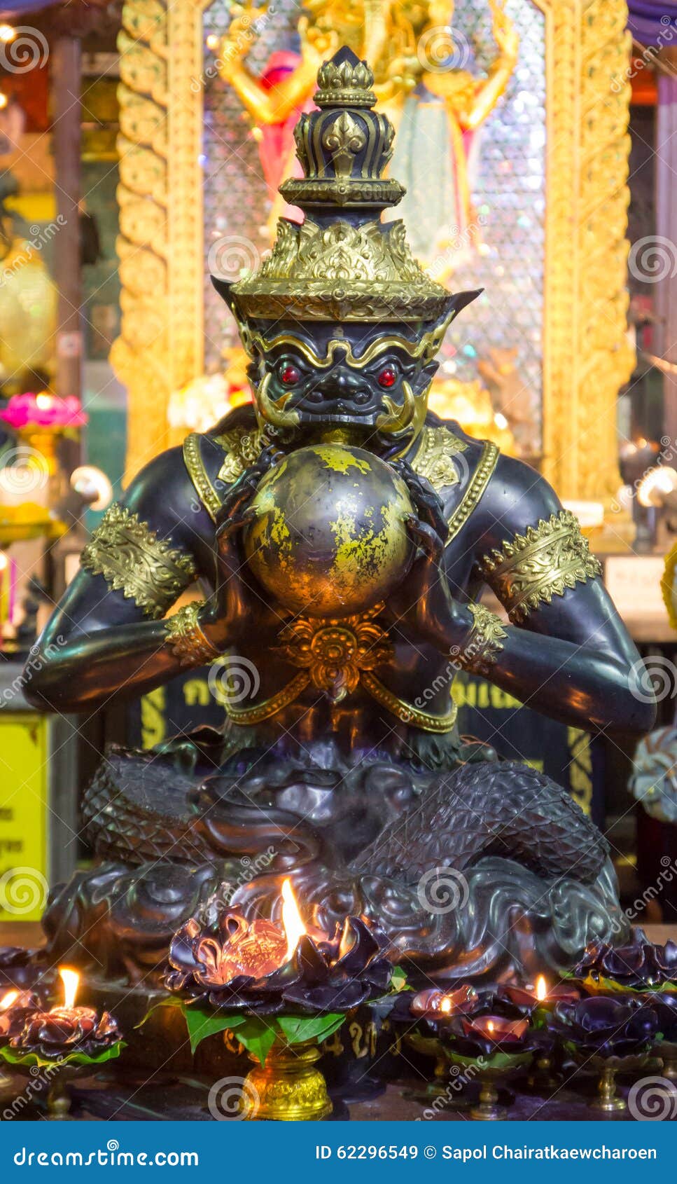 Giant god of hindu stock image. Image of face, peace - 62296549