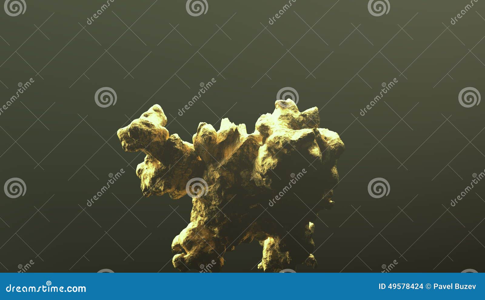 Giant Gold Nugget Royalty-Free Stock Photography | CartoonDealer.com ...