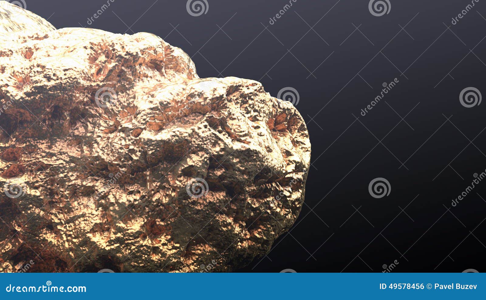 Giant Gold Nugget Royalty-Free Stock Photography | CartoonDealer.com ...
