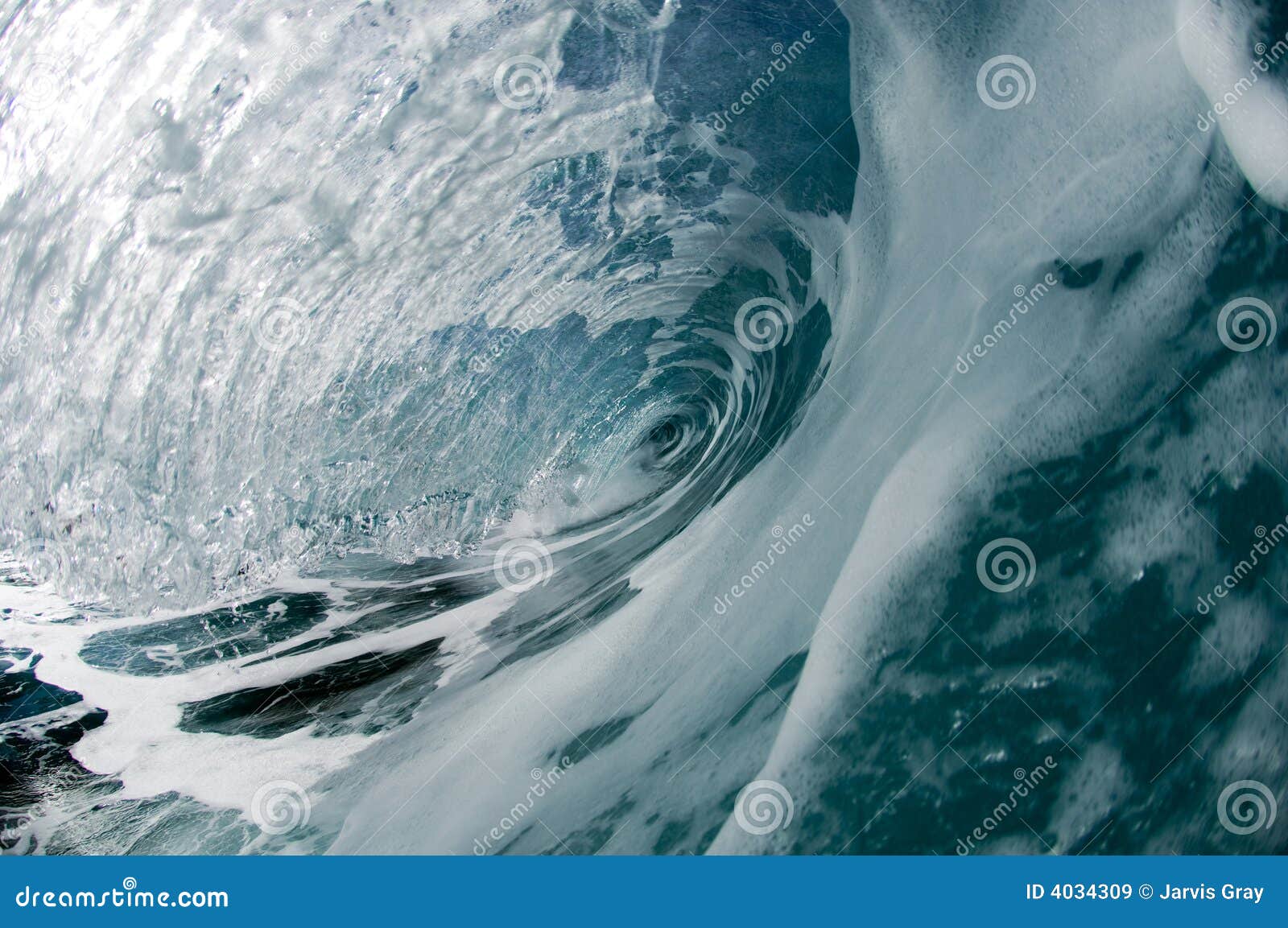 Giant hollow wave stock image. Image of barrel, oahu, maui - 4034309