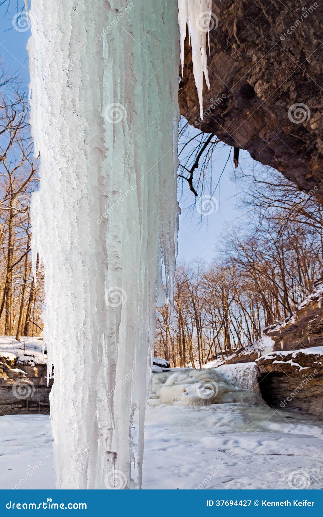Giant Icicle stock image. Image of canyon, nature, creek - 37694427