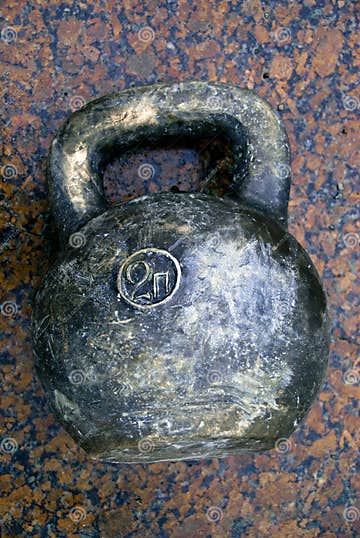 Giant kettlebell stock image. Image of heavy, workout - 22718645