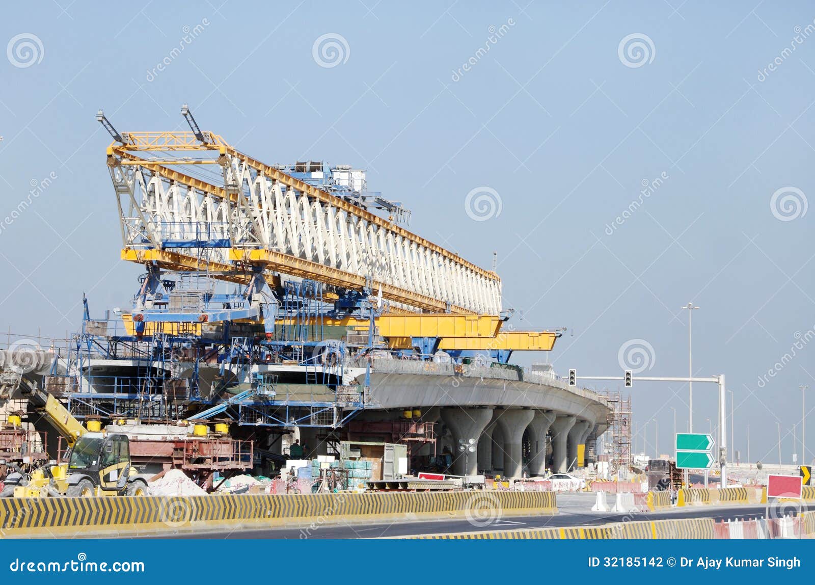 Giant Launching Girder stock photo. Image of giant, erection - 32185142