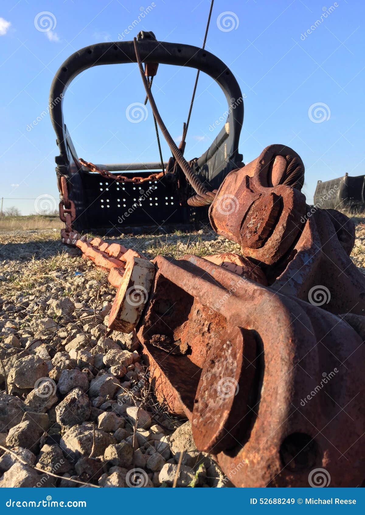 A Mining Shovel Excavator In A Opencast Coal Mine Stock Photo ...