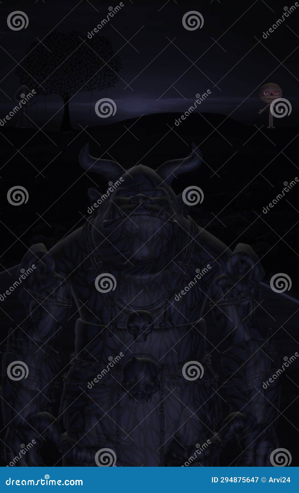 The Darkest Place Is Under The Candlestick Vector Illustration ...