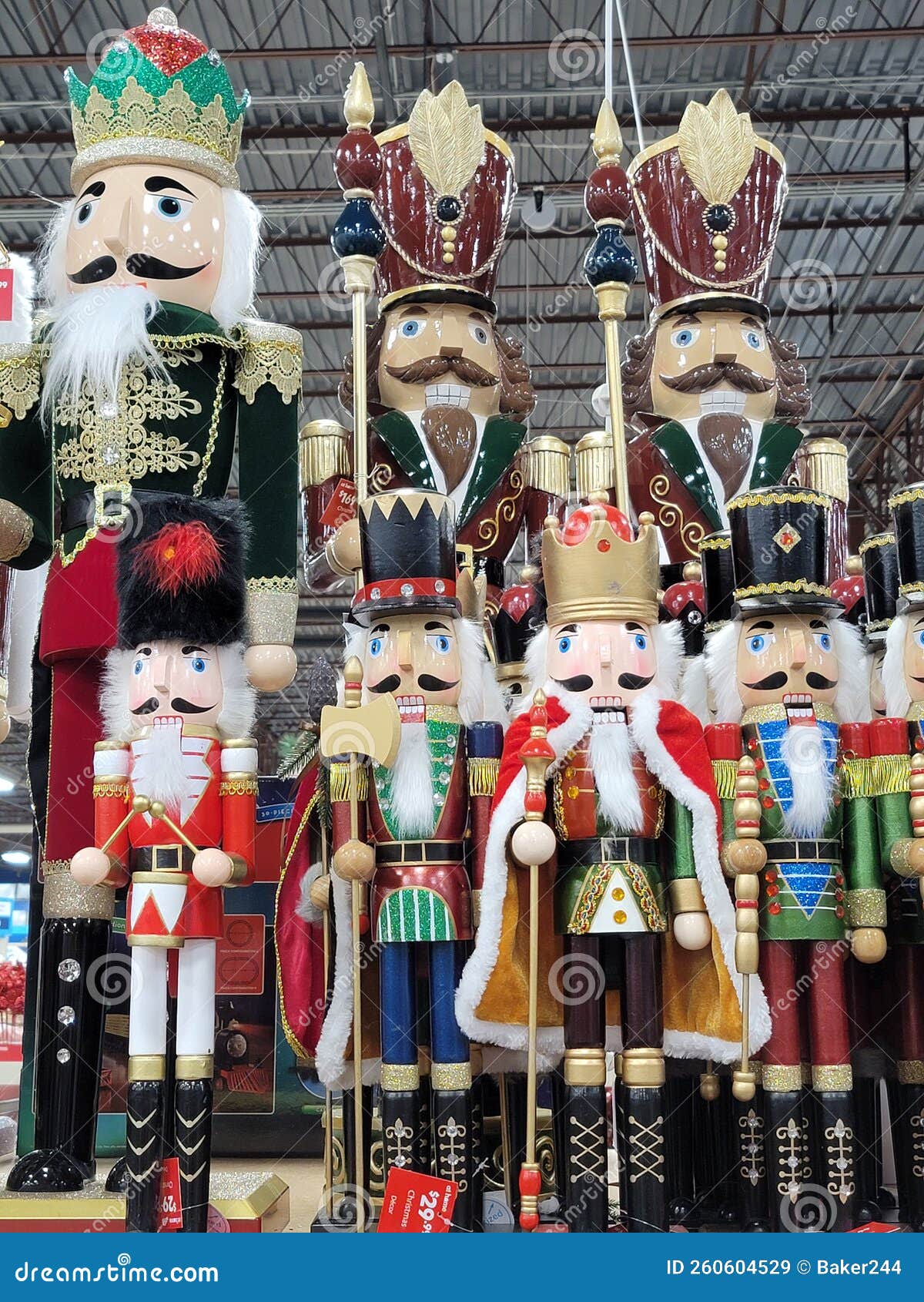 Giant Nut Crackers on Display Stock Image - Image of decor, crackers ...