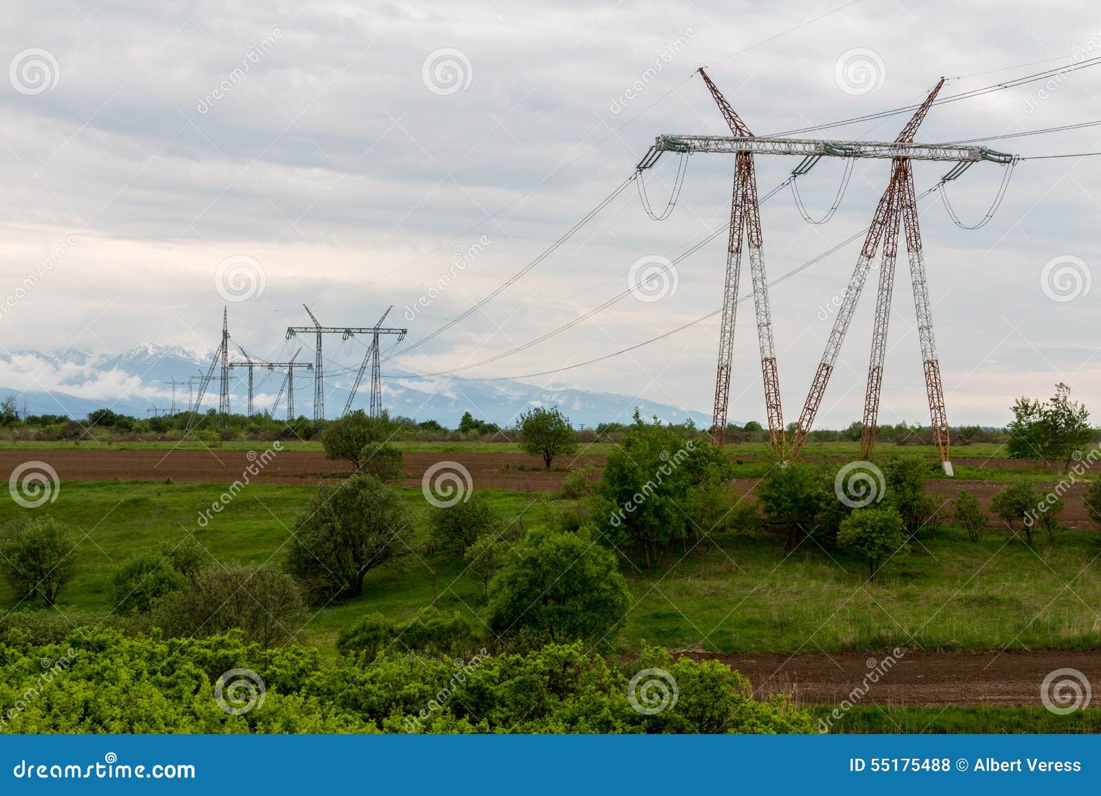 Giant pilons stock photo. Image of power, technology - 55175488
