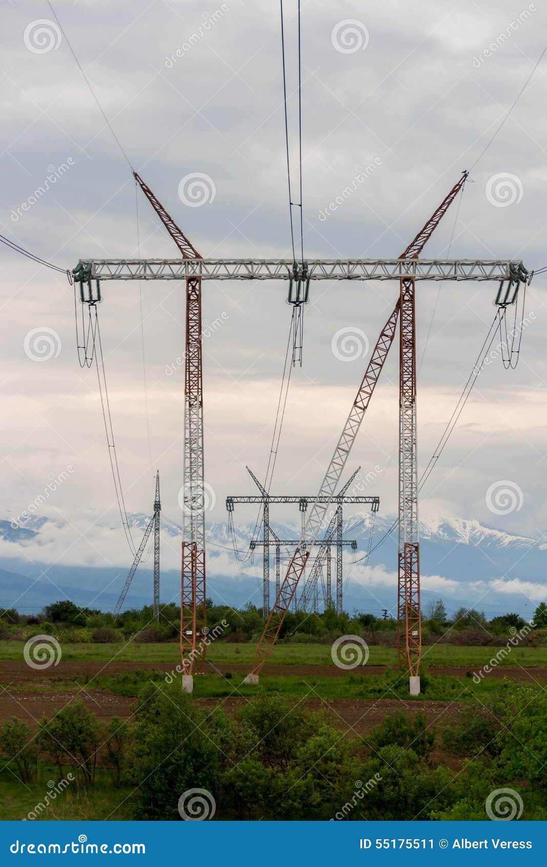 Giant pilons 2 stock image. Image of pole, distribution - 55175511