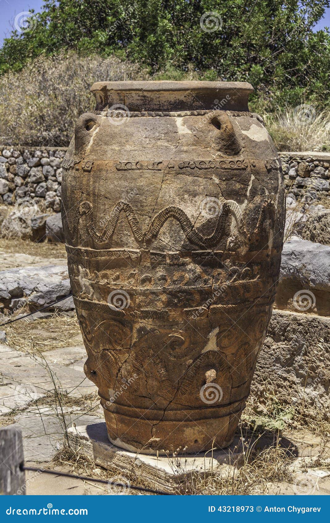 Giant Pithos stock image. Image of storage, sacrifice - 43218973