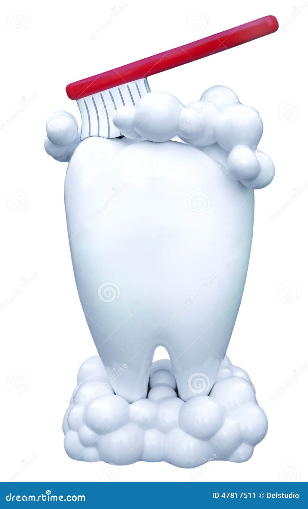 Giant Plastic Tooth and Toothbrush Sign Stock Image - Image of teeth ...