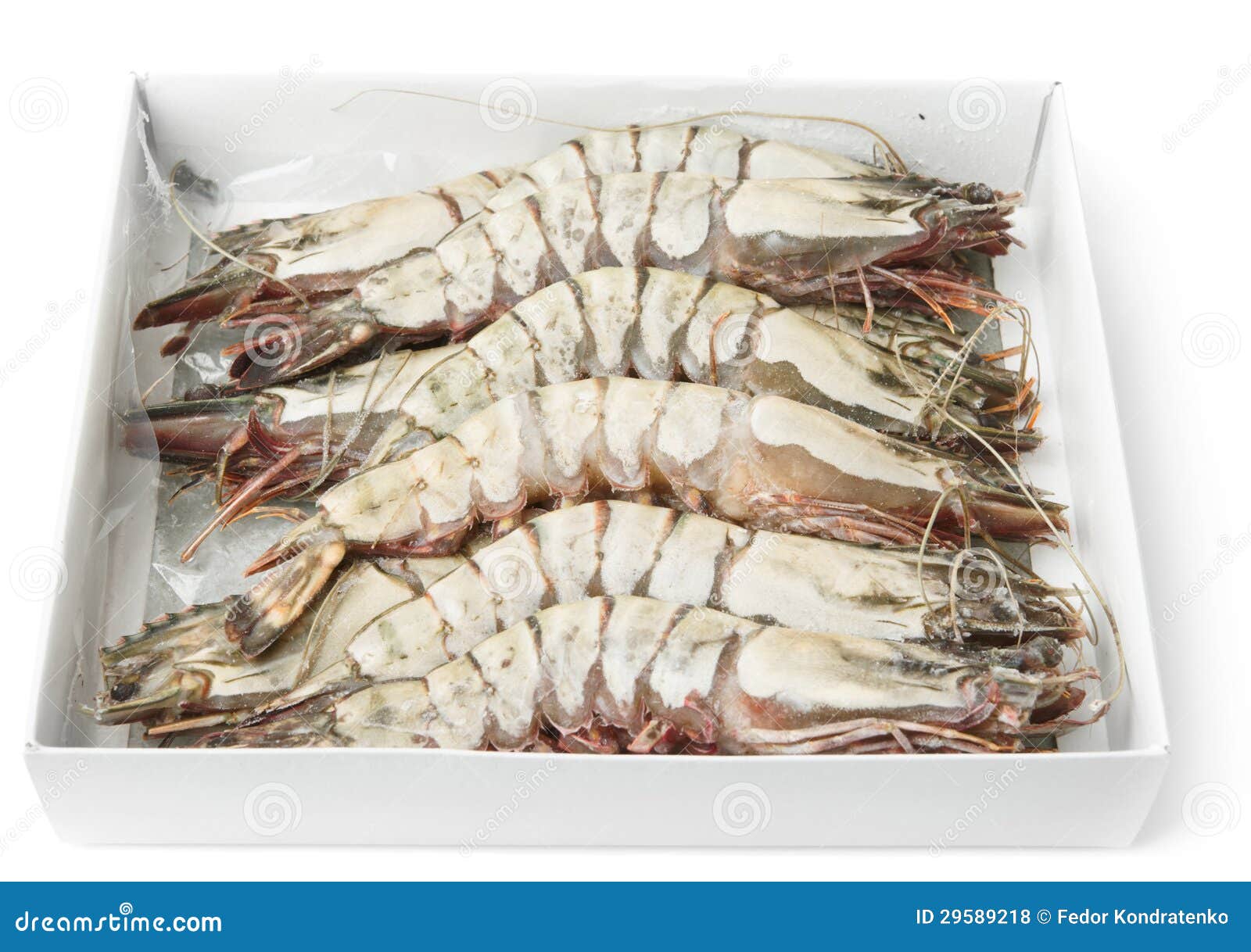 Giant Prawns Retail Pack Isolated White Stock Photos - Free & Royalty ...