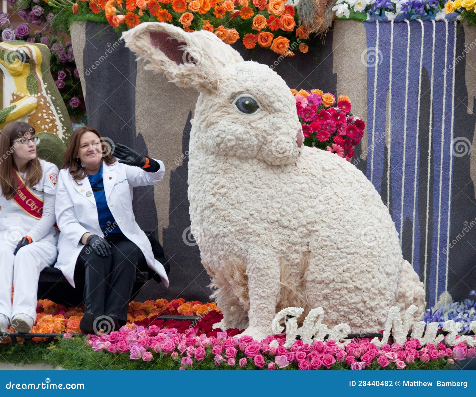 Giant Rabbit in the Rose Bowl Parade Editorial Photography - Image of ...