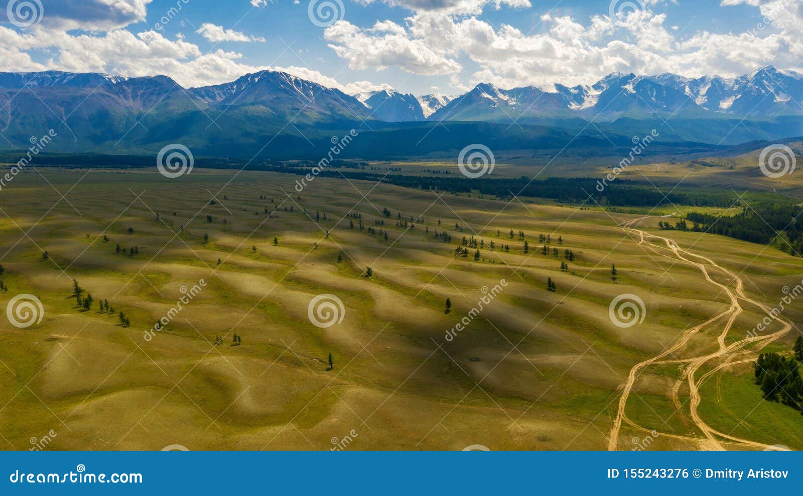 GIANT RIPPLE KURAI STEPPE stock photo. Image of natural - 155243276