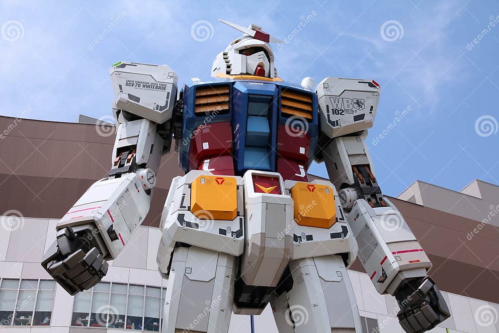 Giant robot editorial stock image. Image of gundam, giant - 25600289