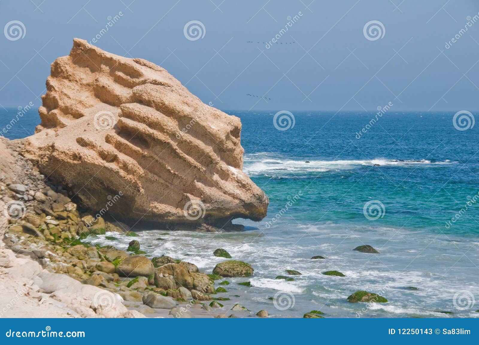 Giant Rock stock image. Image of alwardi, mountain, seascape - 12250143