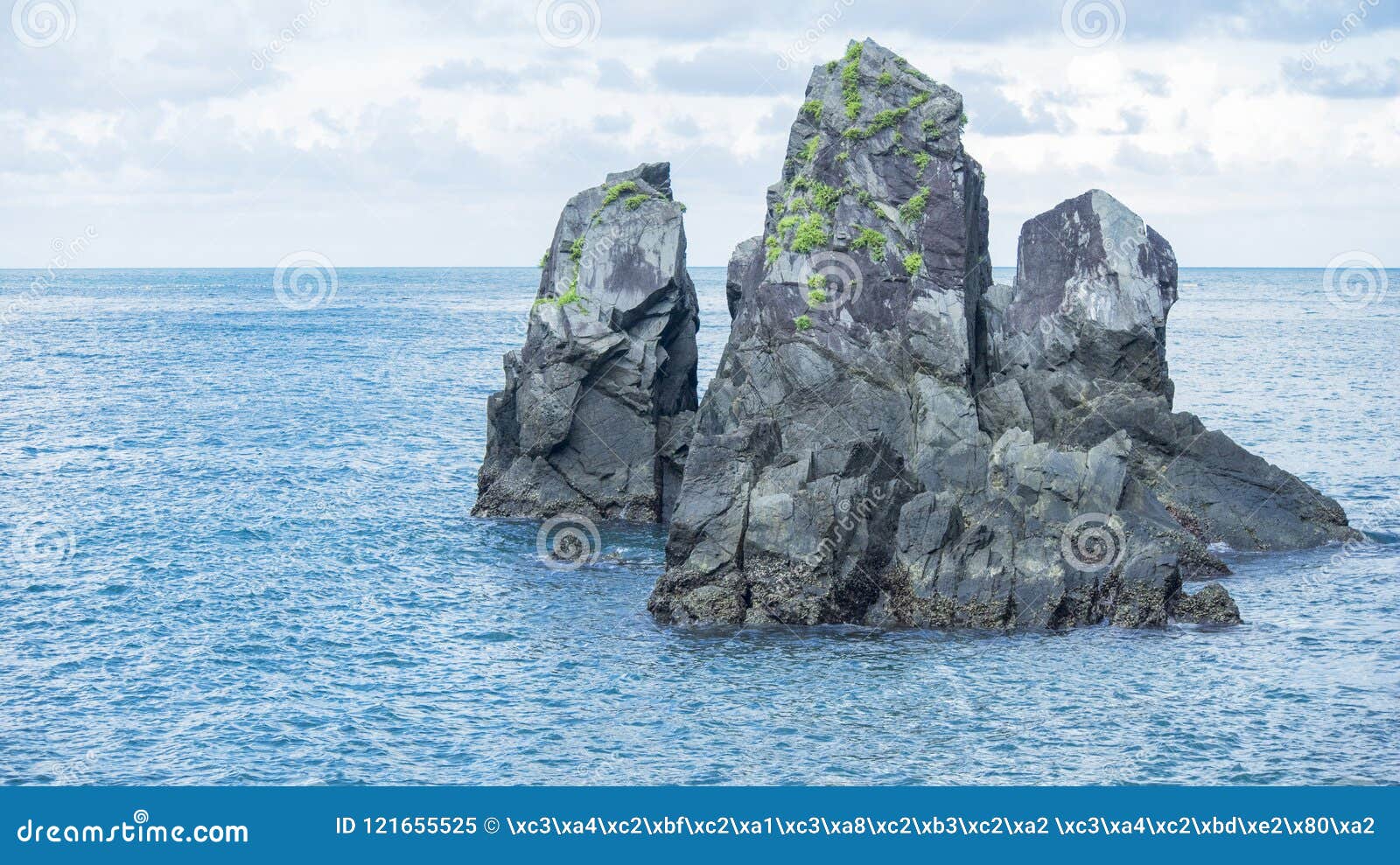 The Giant Rock Under the Sea Stock Image - Image of travel, cliff ...