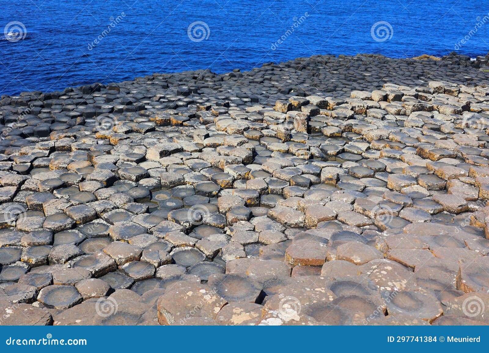 Giant S Causeway is an Area of about 40,000 Interlocking Basalt Columns ...
