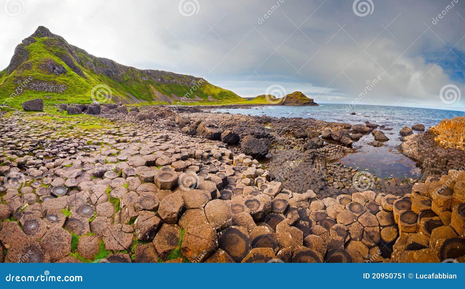 Giant Causeway Octogonal Stones Stock Photo | CartoonDealer.com #140476014