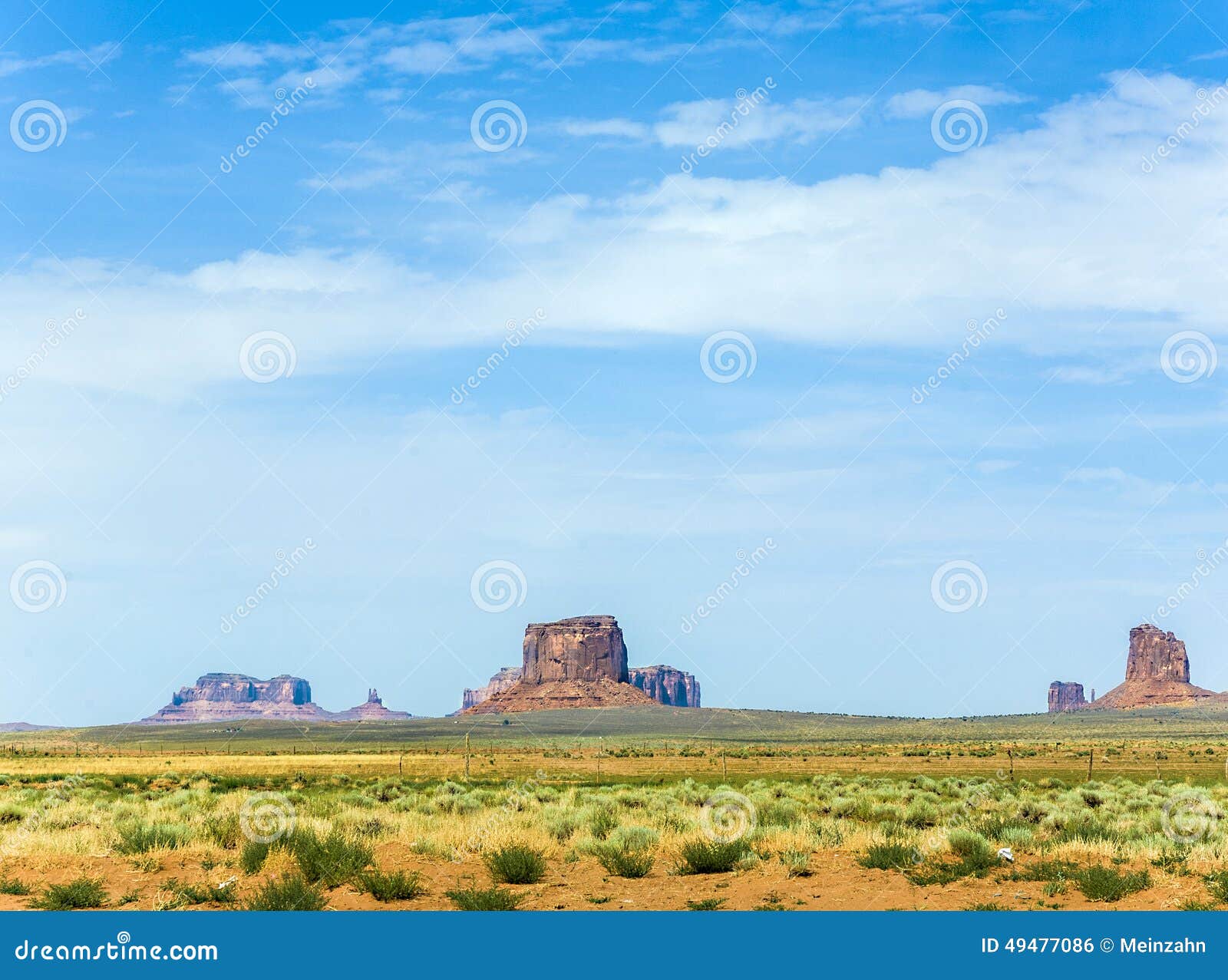 Giant Sandstone Formation in the Monument Valley Stock Photo - Image of ...