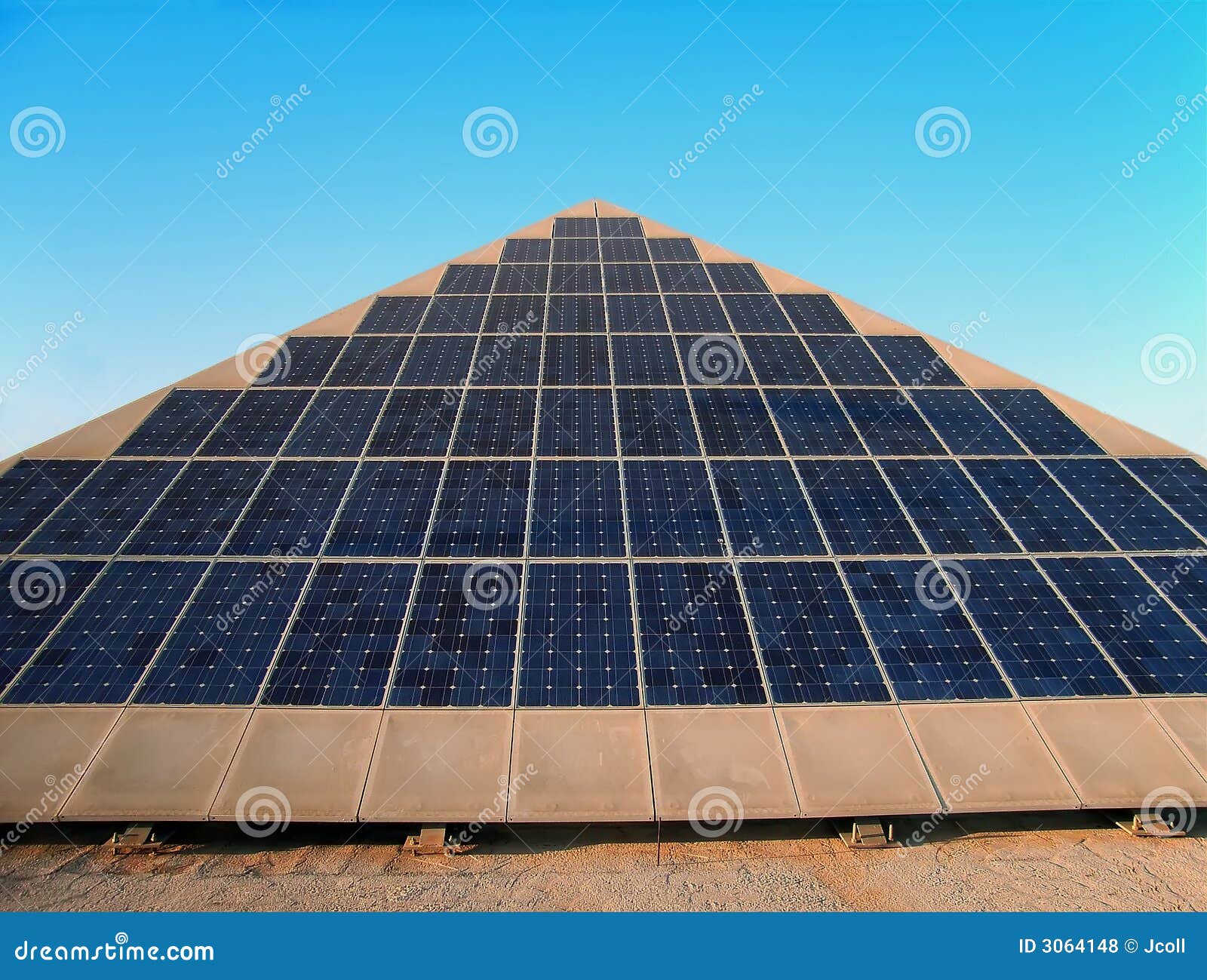Giant Solar Panel stock photo. Image of temperature, thermal - 3064148