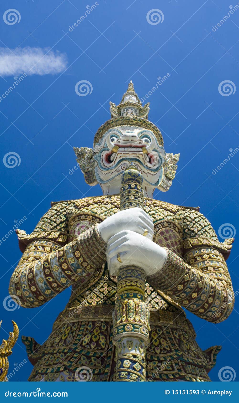 Giant Statue stock image. Image of colorful, landmark - 15151593