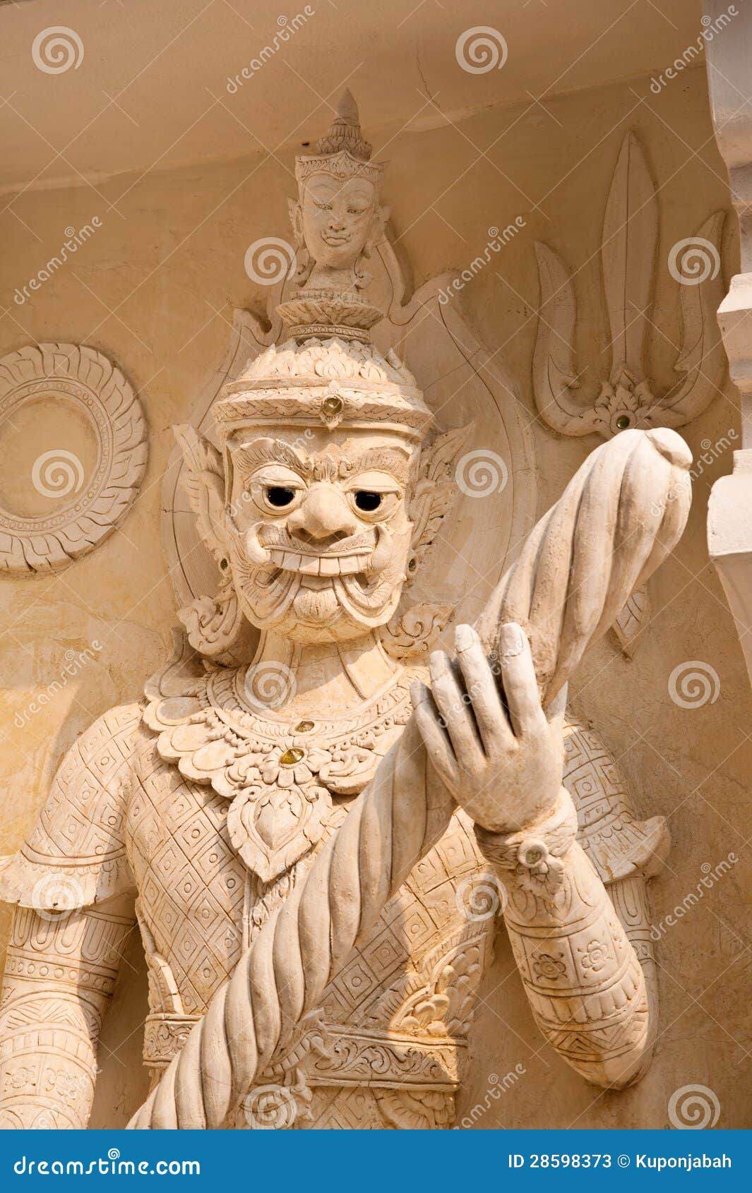 Giant statue stock image. Image of architecture, asia - 28598373