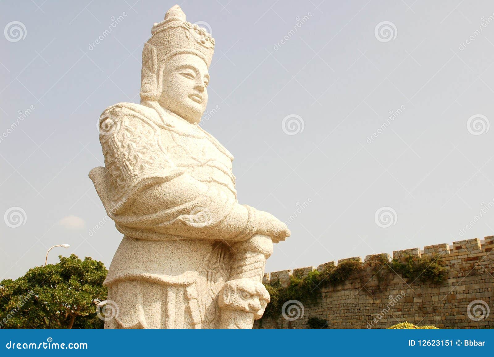 Ancient Soldier Bas-relief On A Wall At Banteay Kdei Temple Ruins, In ...