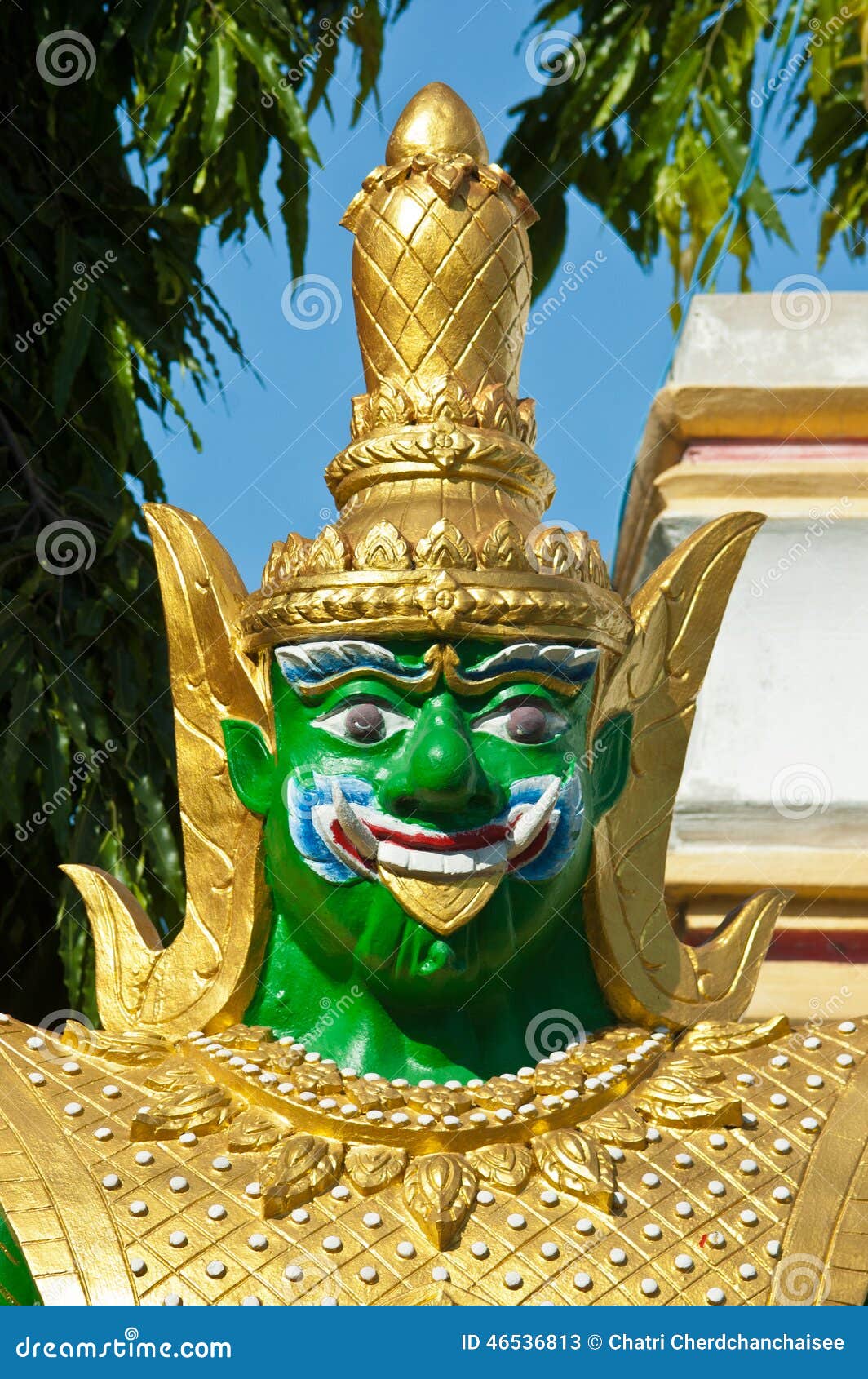 Giant statues stock image. Image of travel, decoration - 46536813