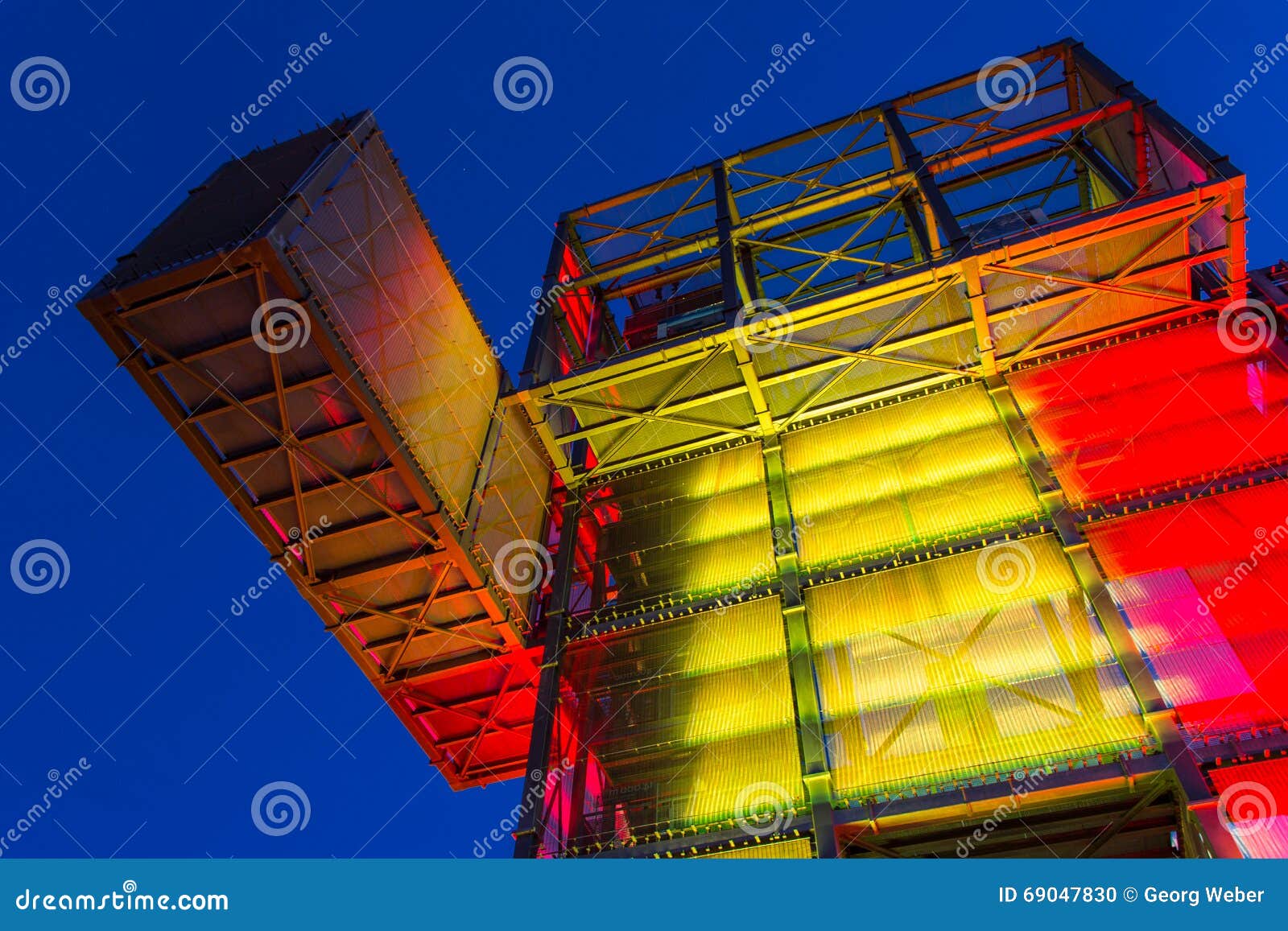 A Giant Steel Construction . Stock Photography | CartoonDealer.com ...