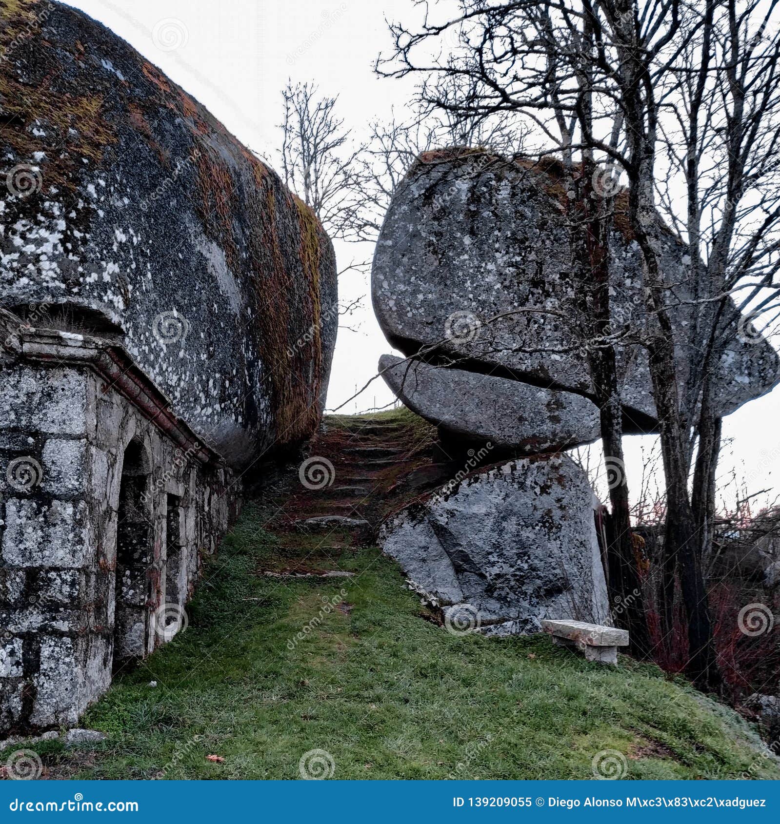 Giant stone stock image. Image of stone, galicia, giant - 139209055