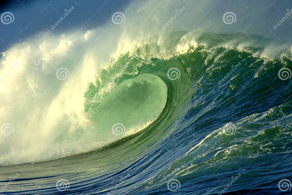 Giant wave stock image. Image of extreme, wave, shore - 3453737