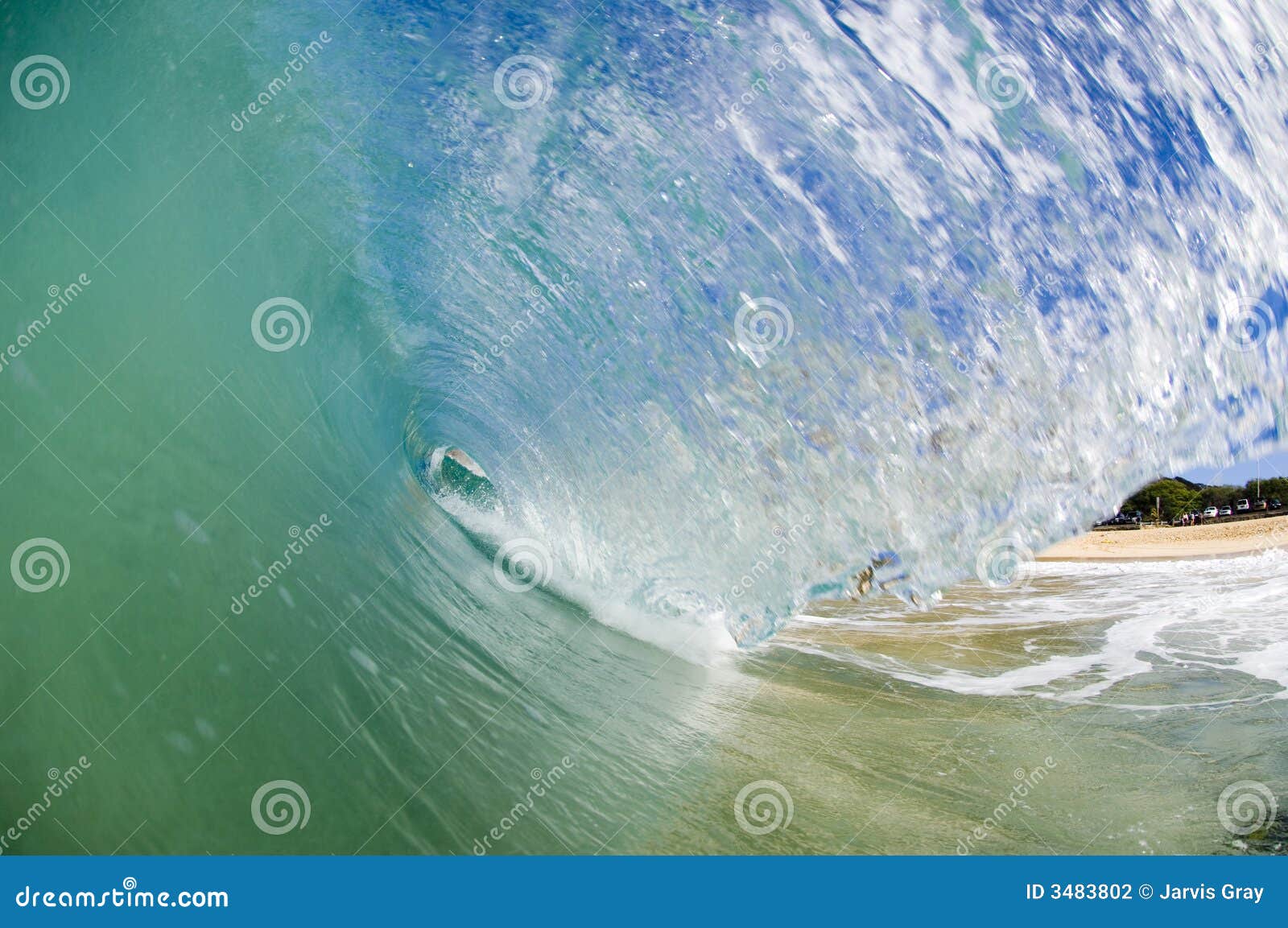 Giant Wave Royalty-Free Stock Image | CartoonDealer.com #3483802