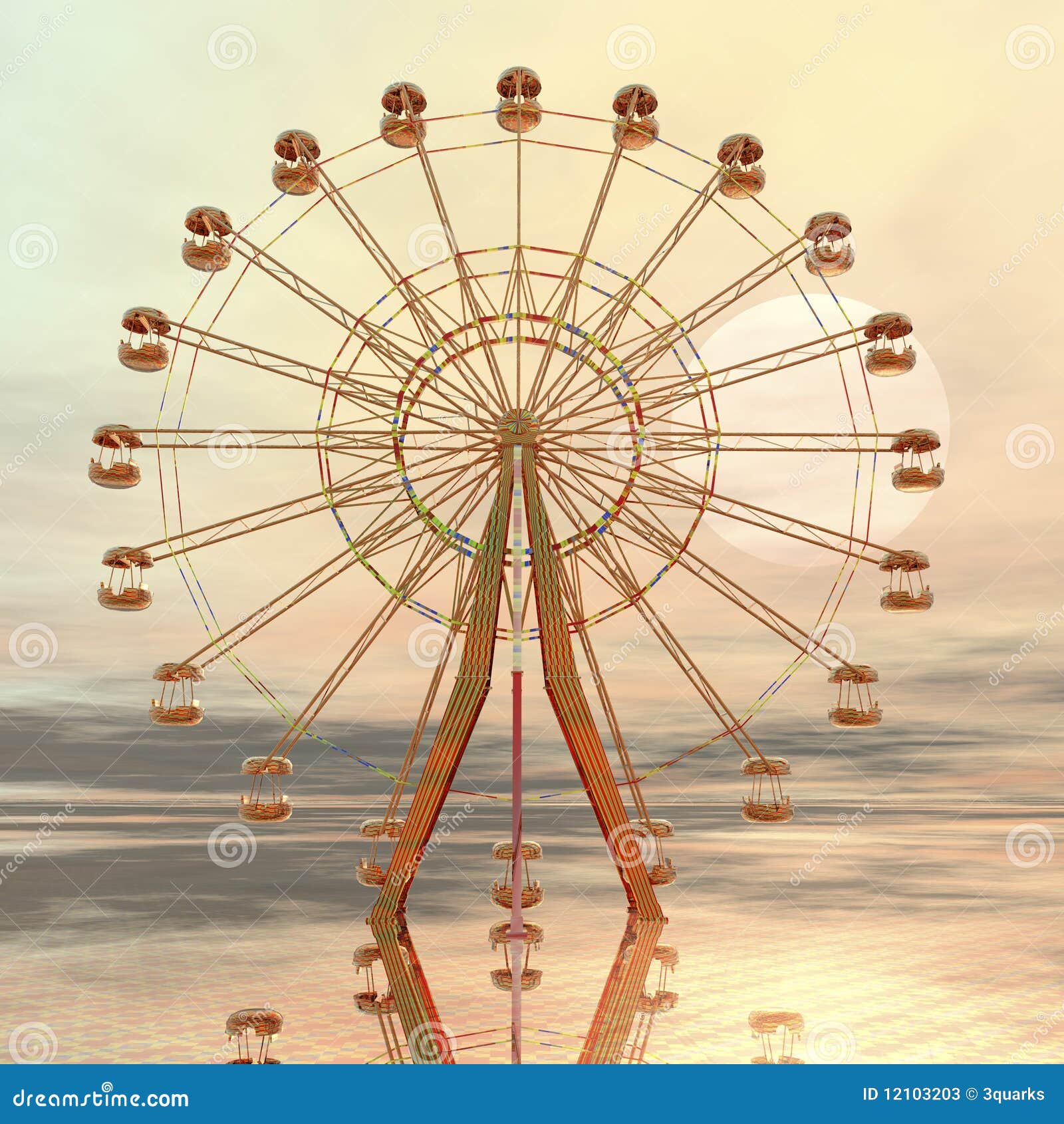 Giant Wheel Royalty-Free Stock Photo | CartoonDealer.com #12103203