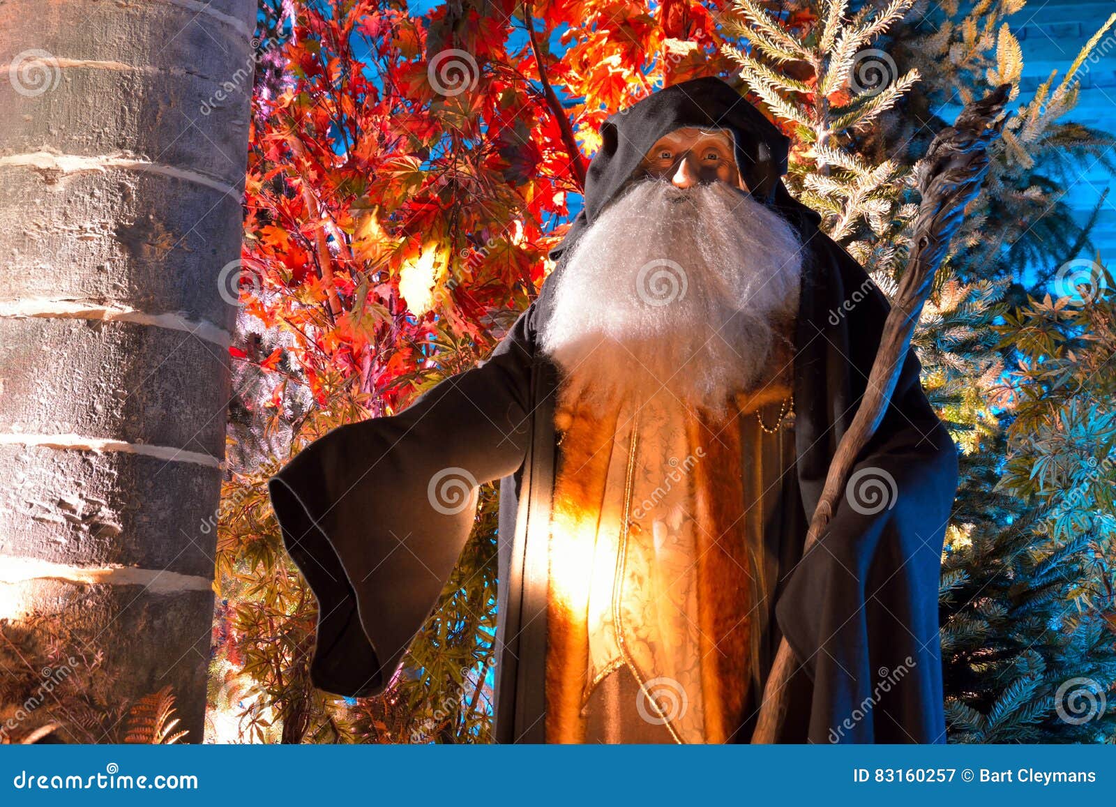 Giant wizard doll stock image. Image of white, museum - 83160257
