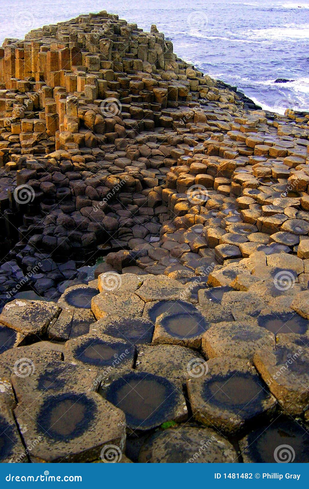 Giants Causeway stock photo. Image of rock, giant, stone - 1481482