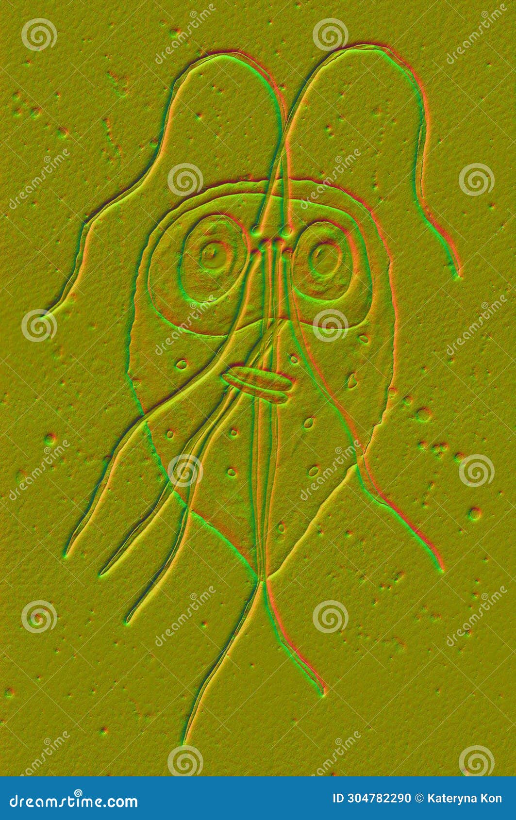 Giardia Lamblia Protozoan, the Causative Agent of Giardiasis ...