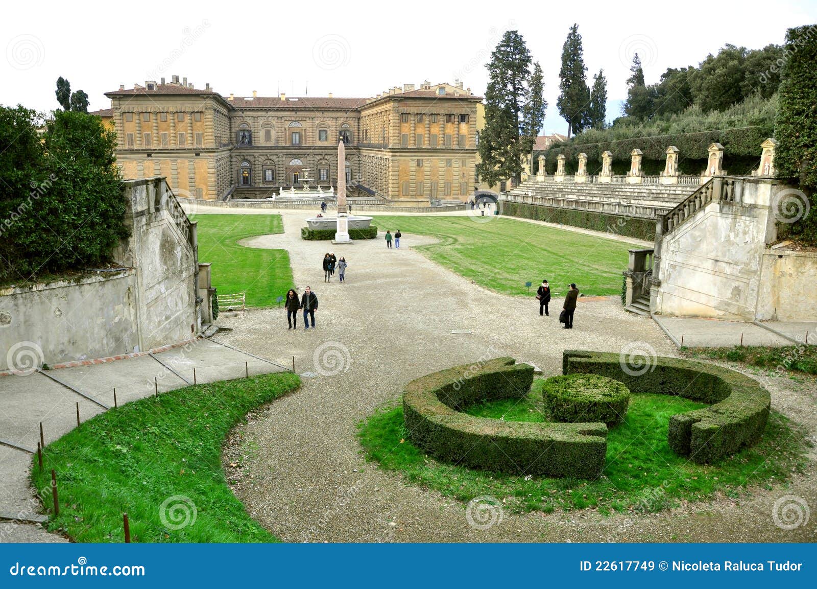 Giardini Di Boboli a Firenze, Italia Immagine Stock Editoriale ...