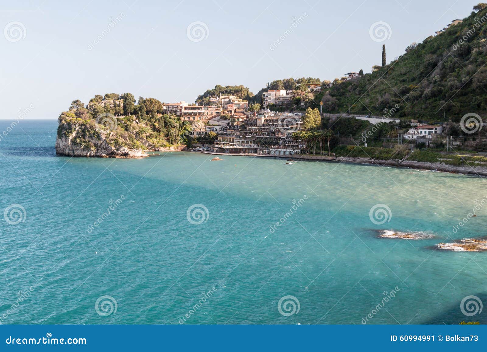 Giardini Naxos Taormina stock image. Image of travel - 60994991