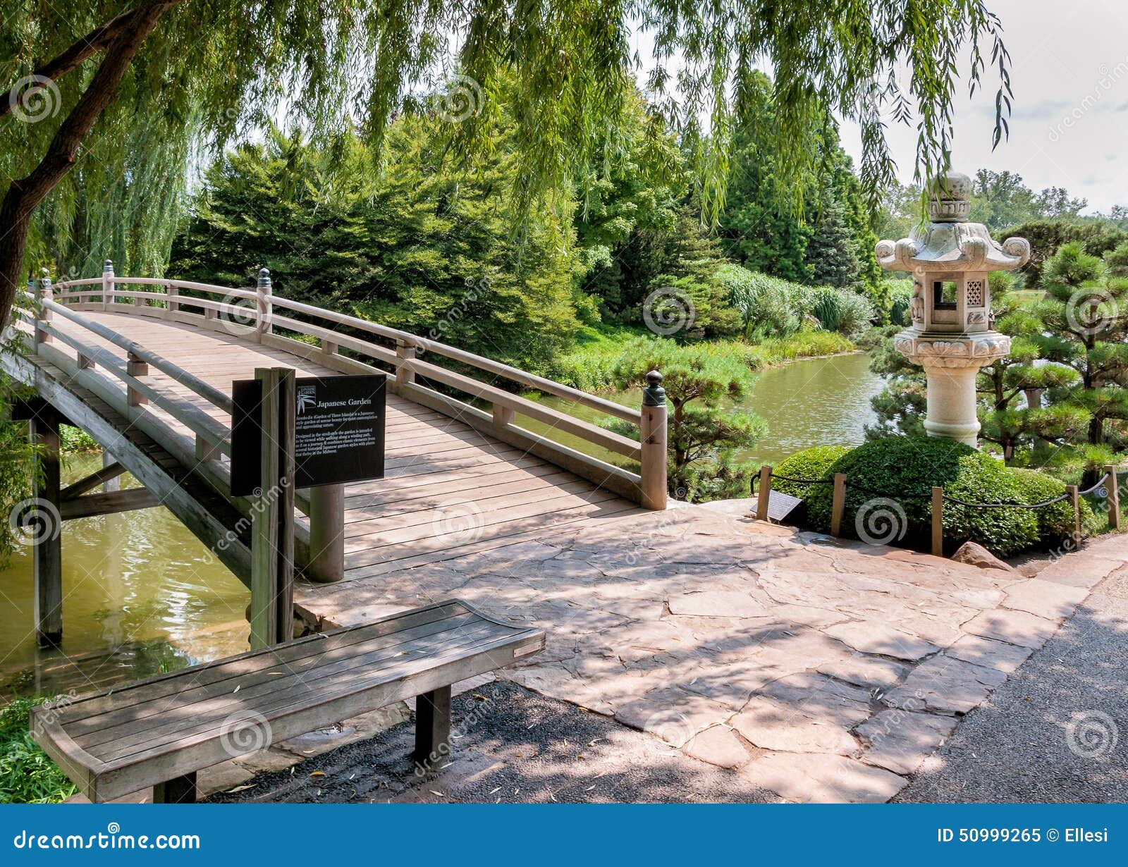 Giardino Botanico Di Chicago, U.S.a. Immagine Stock - Immagine di ...